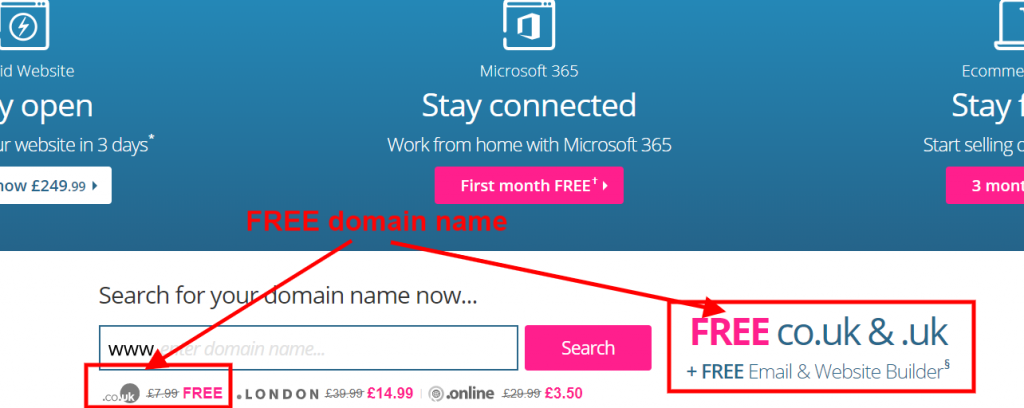 How To Get A FREE .CO.UK Domain With No Catches